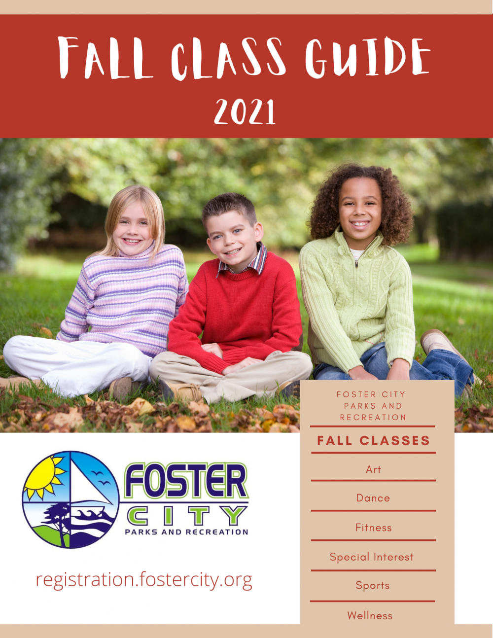Fall Class Guide 2021 | Foster City California