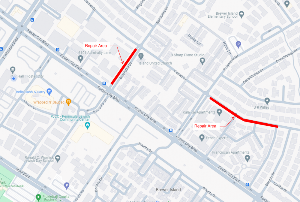 *REPAIR WORK* Street Rehabilitation Project FY 21/22 and Park Pathway ...